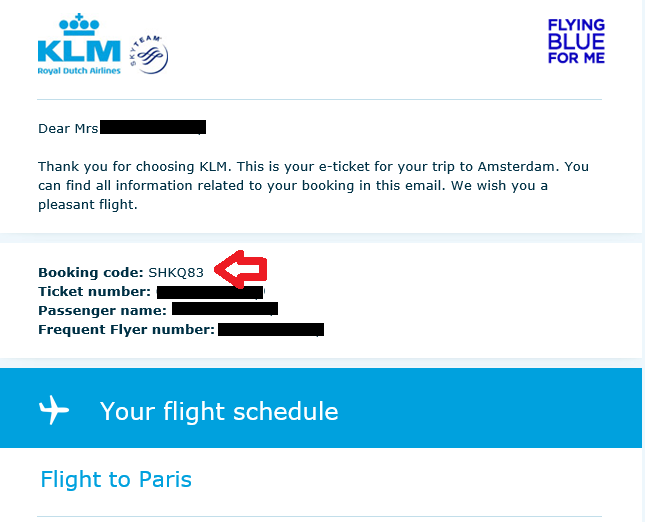 Wat is een PNR nummer? - | IkVliegVeel.nl